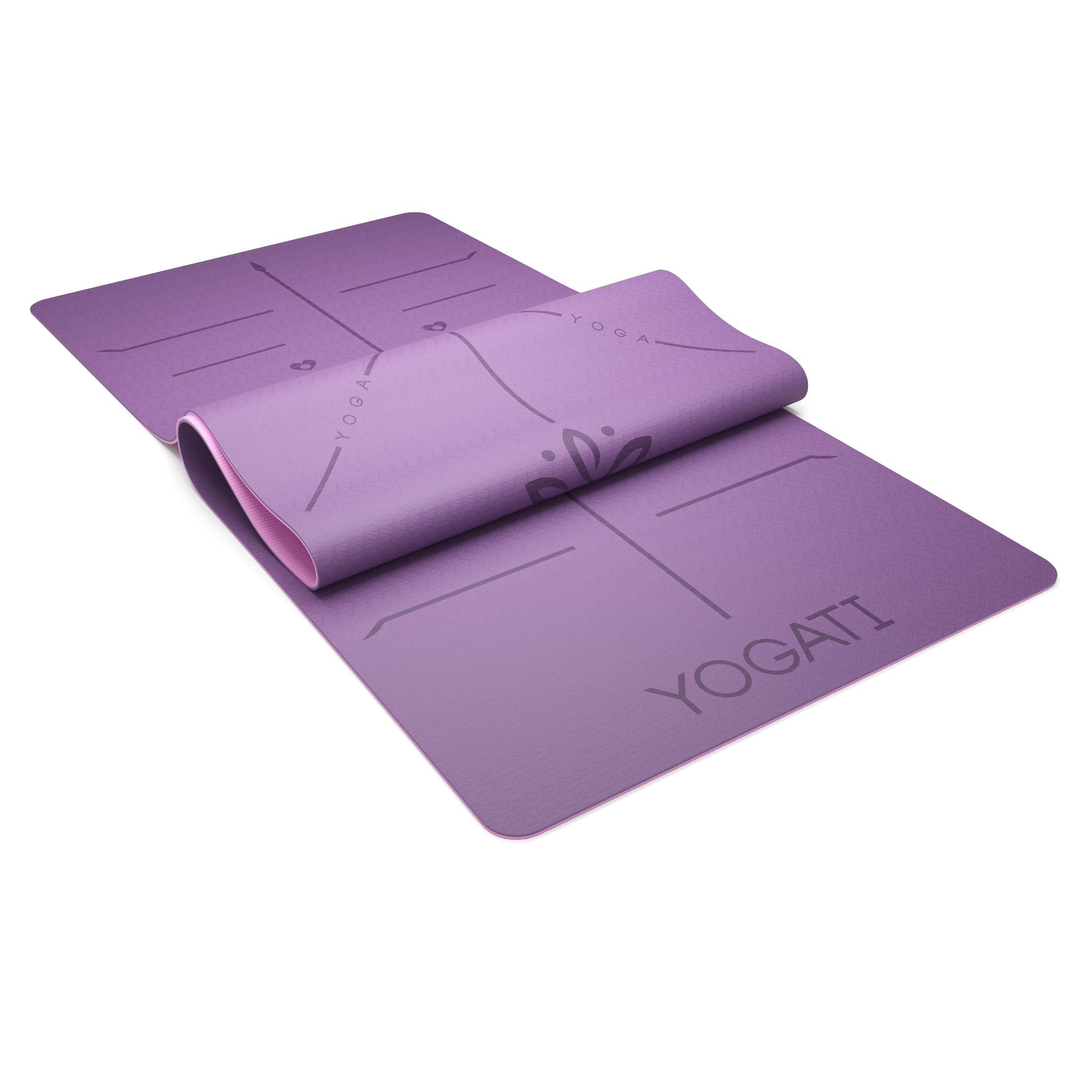 Tapis de yoga antidérapant | YOGATI France